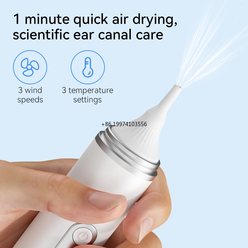 Warm Air Dryer for Dry Ears Water Sports GE3 Smart Canal Removal ...