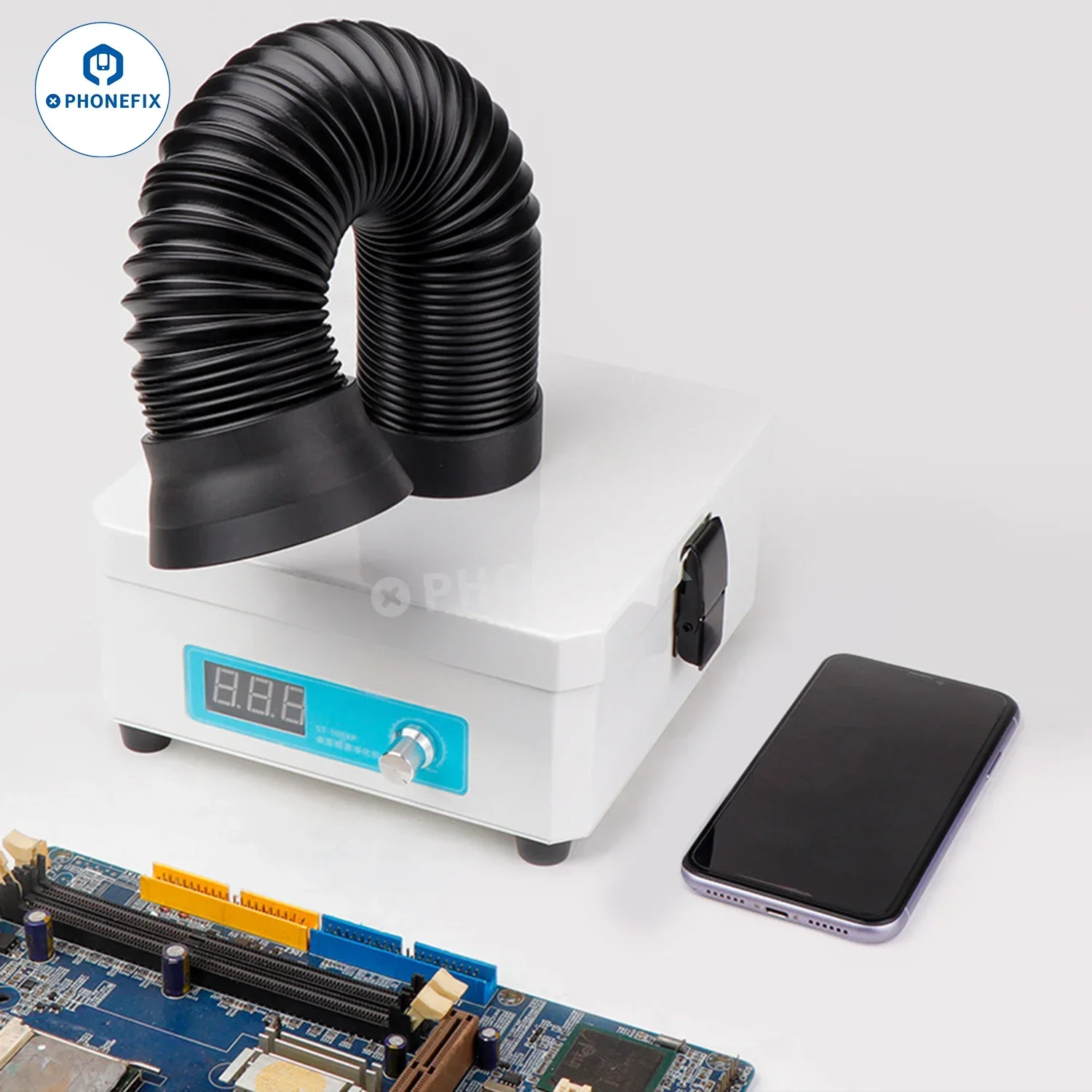 2UUL DeskTop Fume Extractor 110v 220v Smoking Instrument Soldering Iron ...