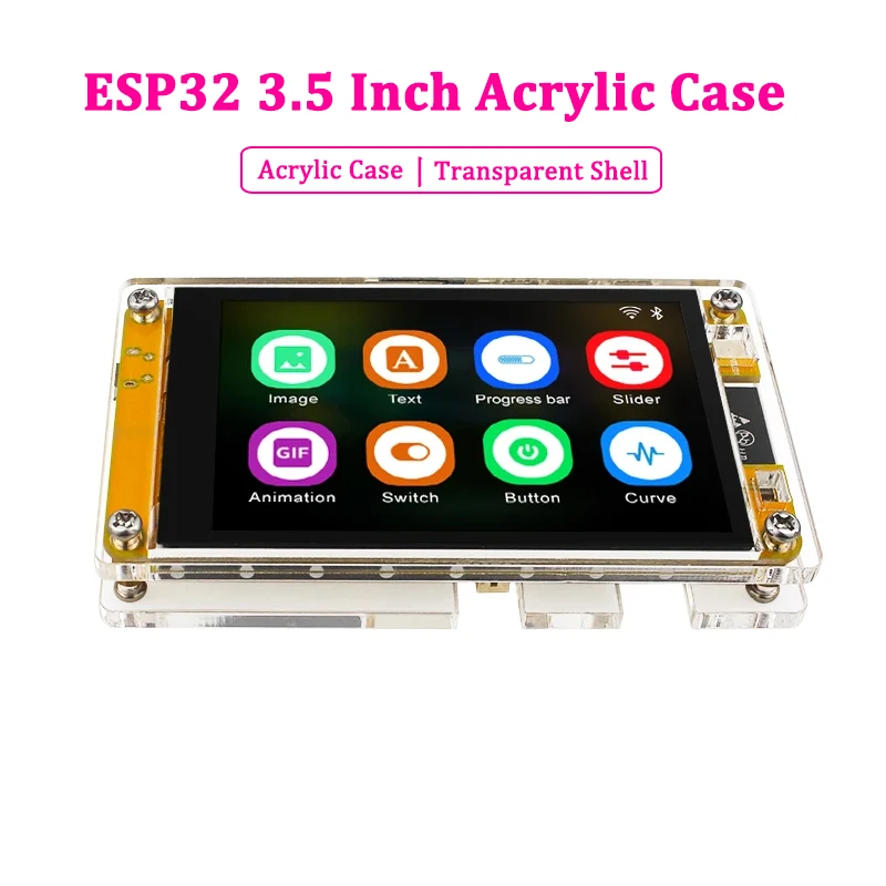Acrylic-Case-for-ESP32-3-5-Inch-Capacitive-Touch-Screen-Transparent ...