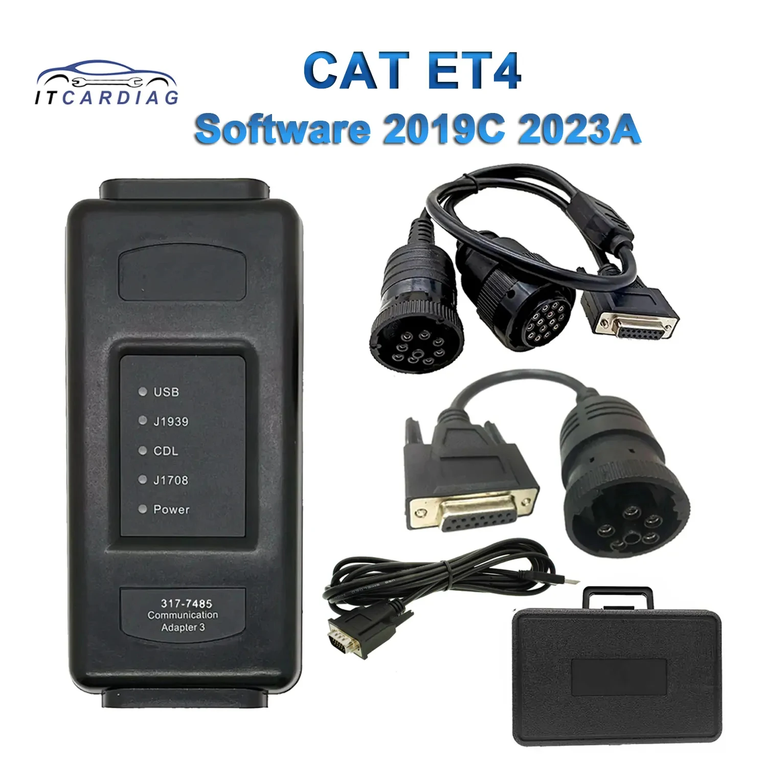 CAT-ET4-Adapter-ET-4-317-7485-Adapter-III-2019C-2023A-Truck-Diagnostic ...