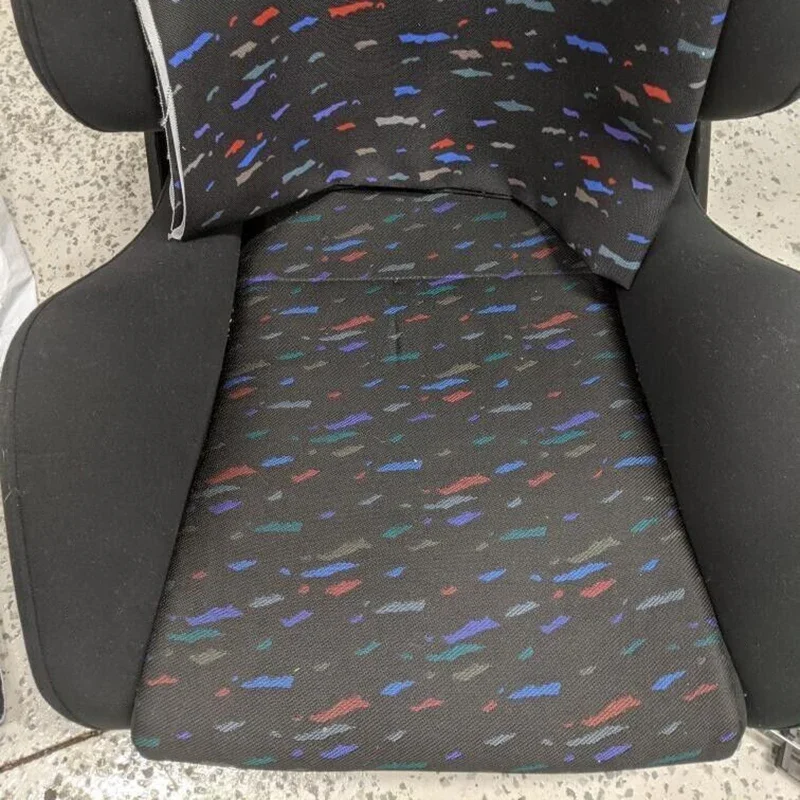 100CM-x150CM-Le-Mans-Confetti-Fabric-Recaro-Racing-Car-Seat-Cover-JDM ...