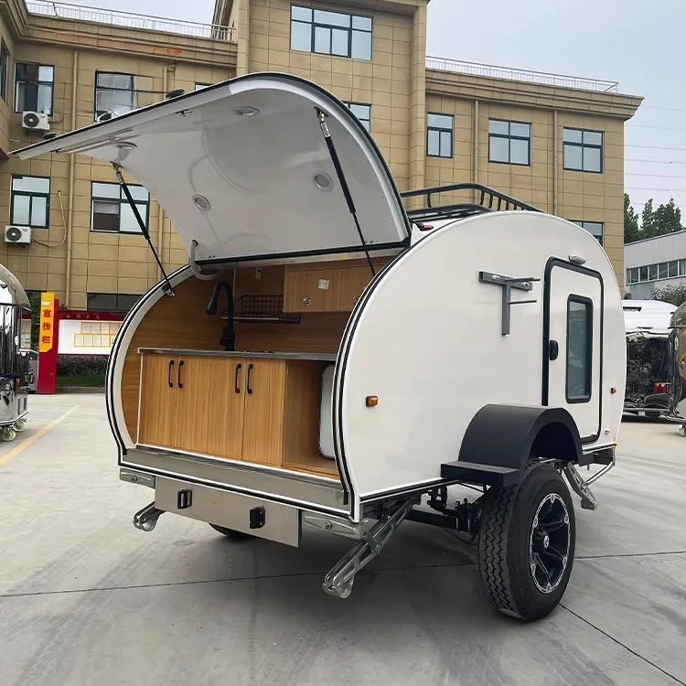 Fiberglass Offroad Teardrop Trailer Customized Mini Camper RV Caravan ...