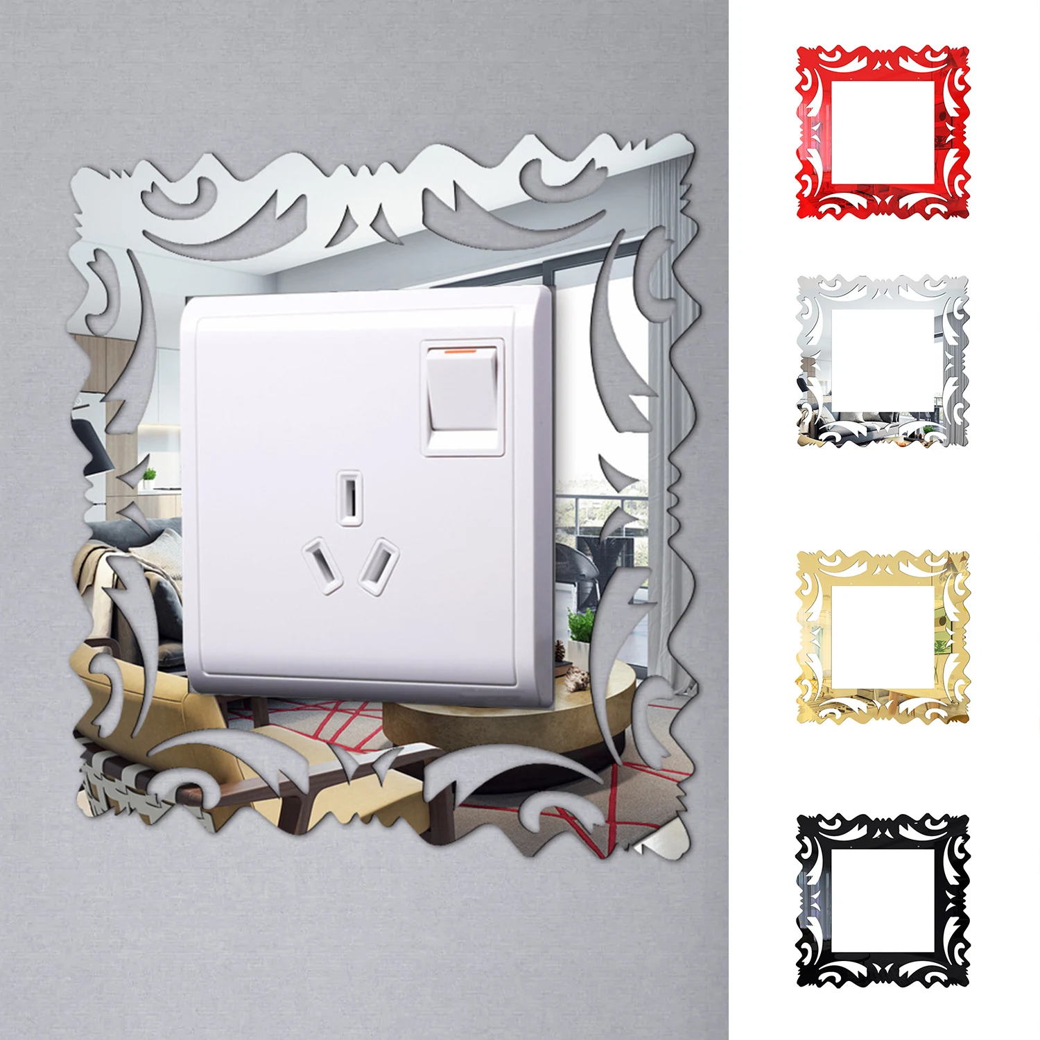 Mirror-Acrylic-Switch-Wall-Stickers-Apartment-Decoration-Protector-For ...