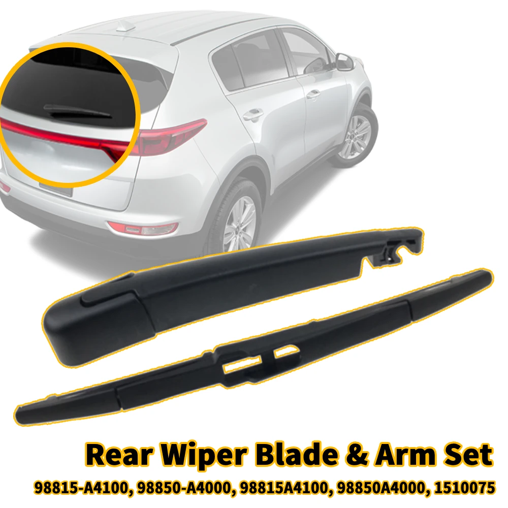 1Set Rear Wiper Blade & Arm Set For Kia Sportage 2017-2020 Picanto 2017 ...