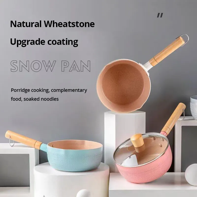 1pc-Blue-Green-White-Non-Stick-Pan-Milk-Pot-Baby-Food-Pot-Snow-Pan ...