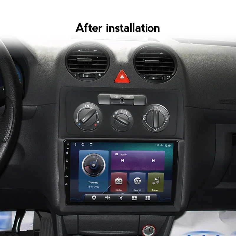 For Vw Volkswagen Caddy 2k 3 Iii 2004 - 2010 Car Radio Multimedia Video ...