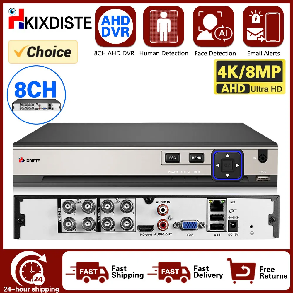 AHD-4K-8CH-CCTV-DVR-Recorder-6-IN-1-Hybrid-NVR-DVR-Security-System-8MP ...