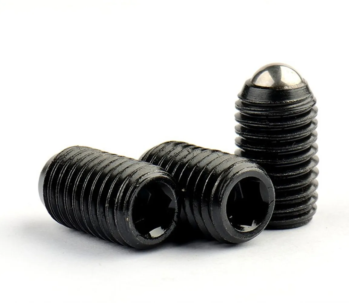 10PCS-12-9-M3-M4-Spring-Screw-Spring-Ball-Plunger-Screw-Bead ...