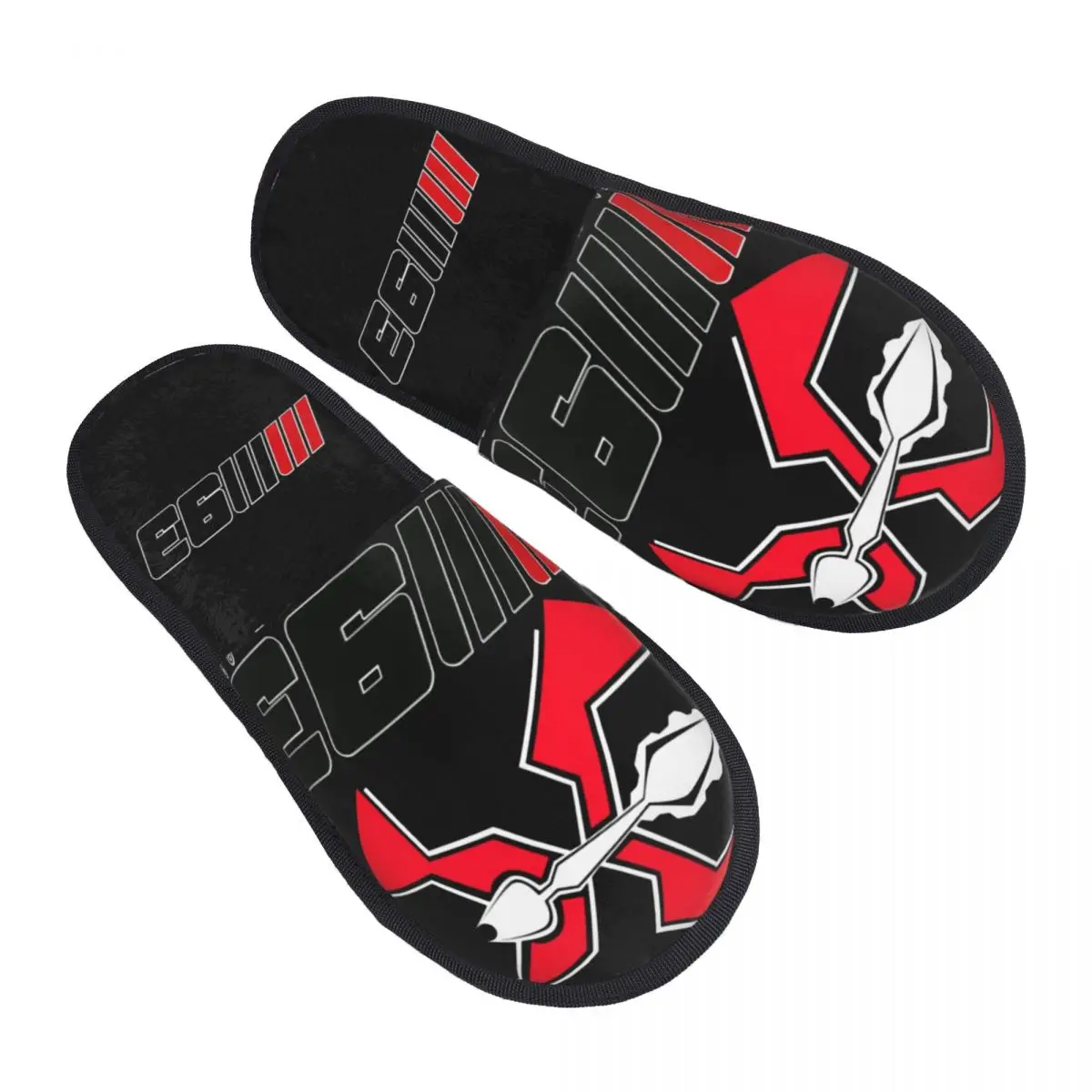 Motorcycle Racer 93 Marquez Men Women Furry slippers fashion pantoufle ...