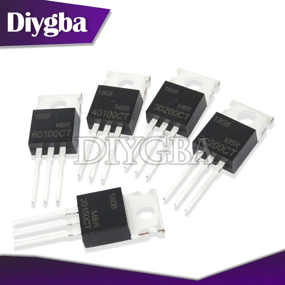 10PCS MBR30100 TO220 MBR30100CT TO-220 MBR10100CT MBR10200CT MBR20100CT ...