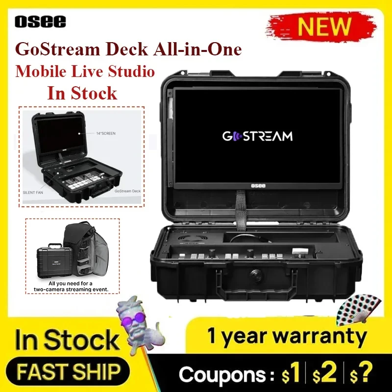 Osee-Mezclador-de-v-deo-GoStream-Deck-todo-en-uno-Pro-transmisi-n-en ...
