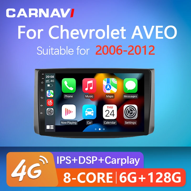 CARNAVI-2Din-Android-Car-Stereo-Radio-For-Chevrolet-AVEO-T250-2006-2012-Multimedia-Video-Player ...