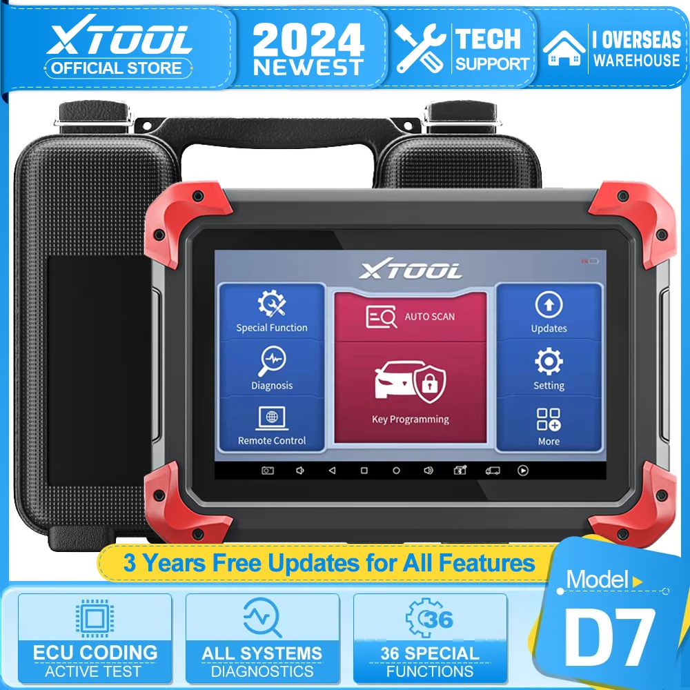 XTOOL-D7-All-System-Car-Diagnostic-Tools-Bidirectional-Scanner-ECU ...