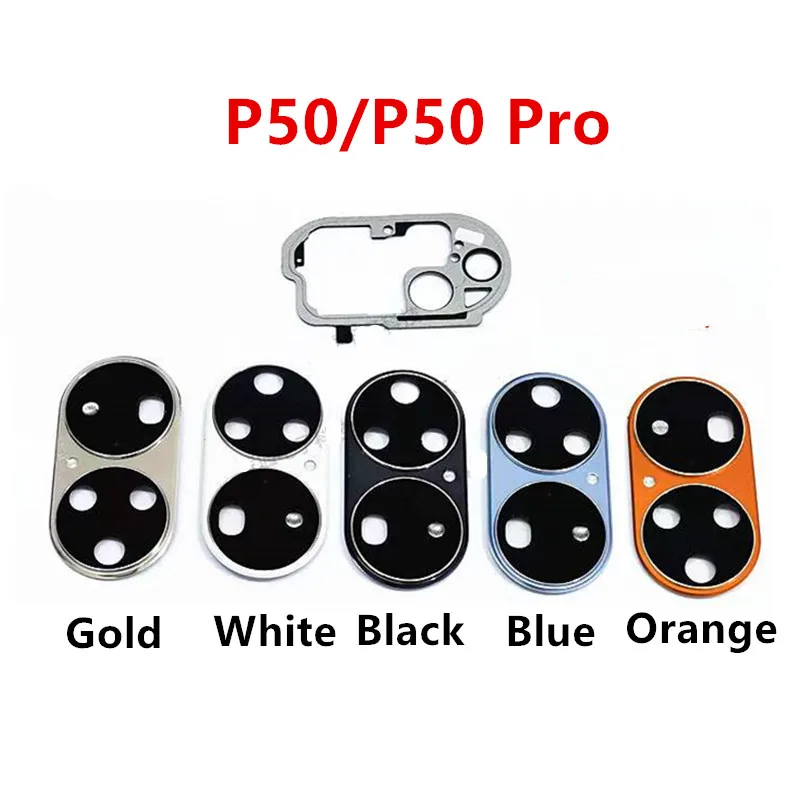 P50Pro-For-Huawei-P50-P50-Pro-Camera-Lens-Glass-With-Frame-Holder ...
