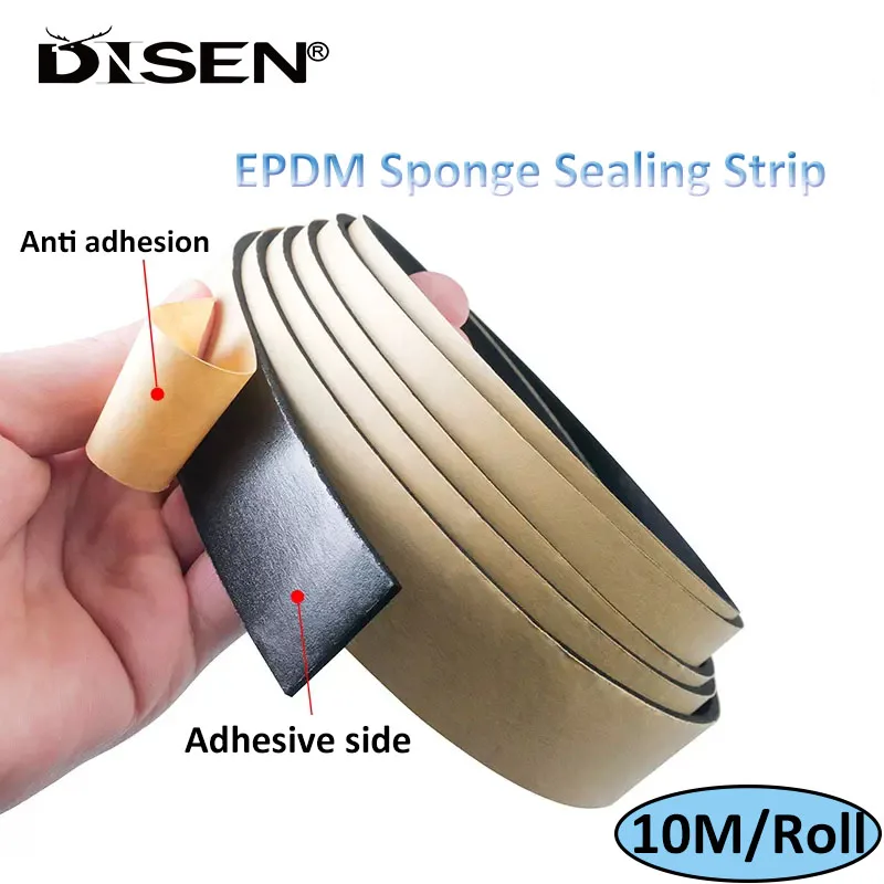 Self-Adhesive-Tape-Rubber-Strip-EPDM-Sponge-Sealing-Strip-Band ...