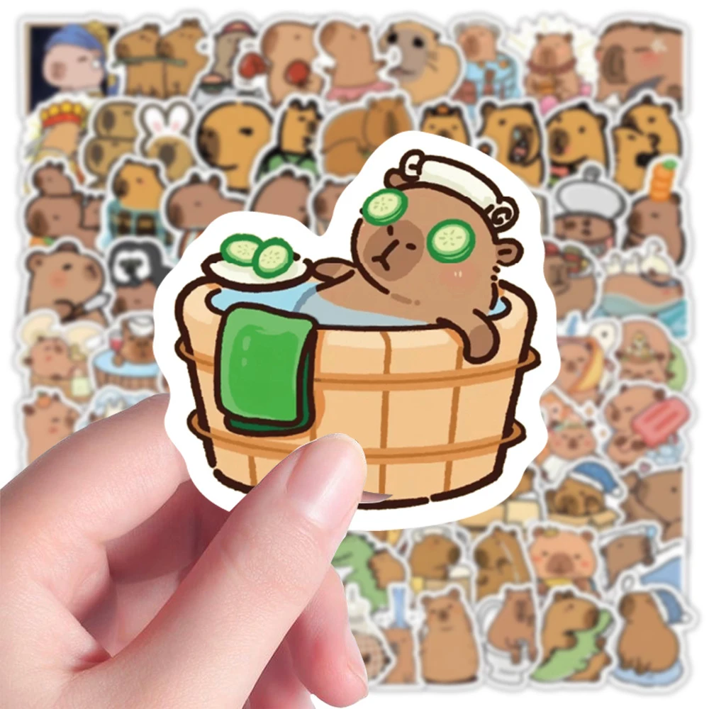 Capybara Cartoon PNG: Scopri il Mondo Divertente e Colorato di Questo ...