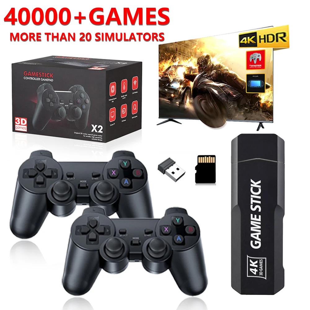Consola-de-videojuegos-GD10-128G-40000-4K-HD-doble-mando-inal-mbrico-2 ...