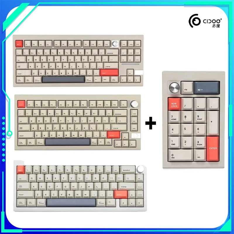 Cidoo-Mechanical-Keyboard-Tri-Mode-V87-V21-V65-V75-Aluminum-Alloy ...