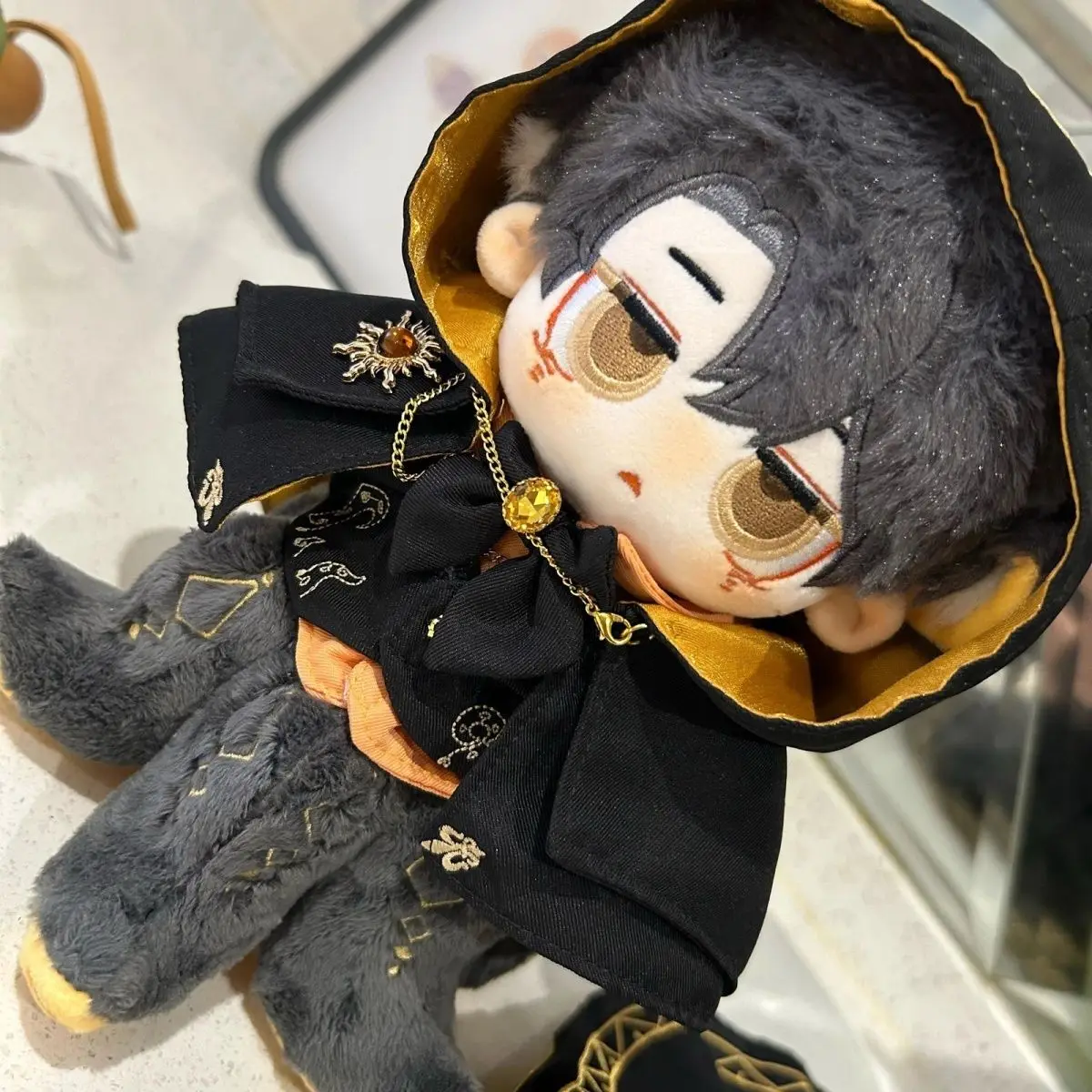 New 20cm Monster Ear Boy Klein Moretti Cosplay Soft Plush Cotton Doll ...