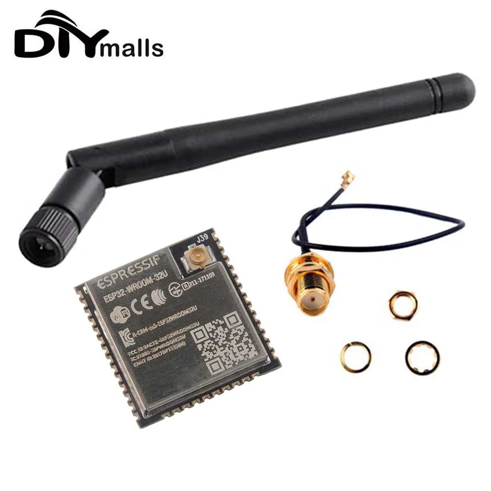 ESP32-WROOM-32U-4MB-Module-ESP32-Module-IPEX-antenna-connector-2-4G ...
