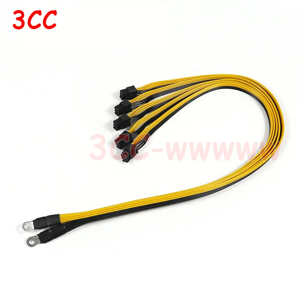 Soporte Tarjeta Gráfica 20Cm Mini 12Pin To Dual 6Pin GPU PCIE Splitter ...
