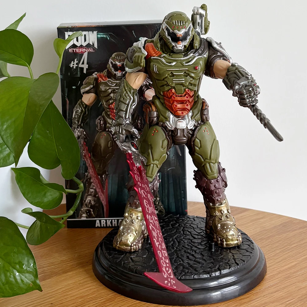 NEW Doom Slayer Action Figure Figurine Collectible Model Doll Toy Gifts ...