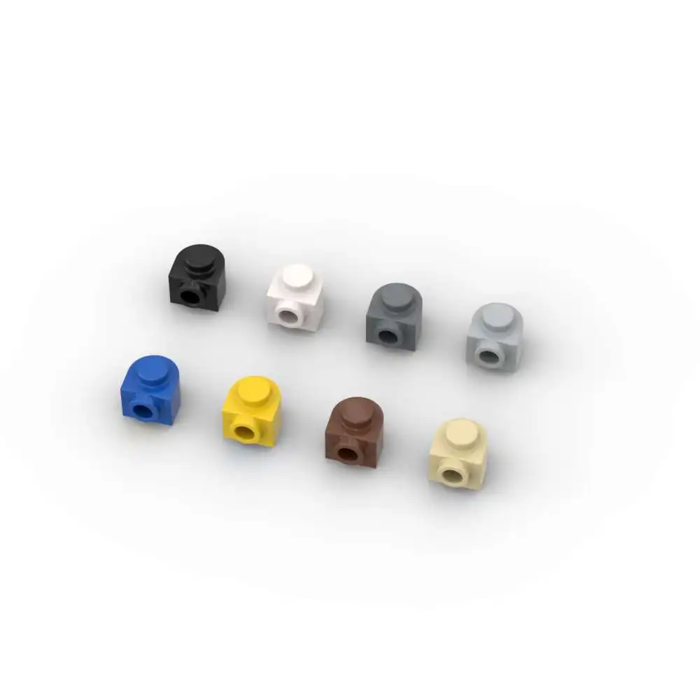 MOC 10PCS 3386 Round 1x1x2/3 Half Circle Building Blocks Kit Extended ...