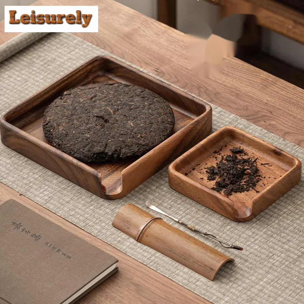 Walnut-Wood-Tea-Tray-Large-and-Small-Tea-Cakes-Awakening-Tray-Tea ...