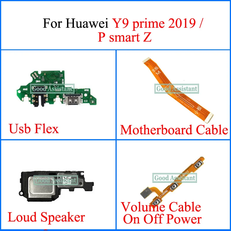 For-Huawei-Y9-Prime-2019-Usb-Flex-Loud-speaker-Motherboard-cable-On-Off-Power-Volume-Flex.jpg