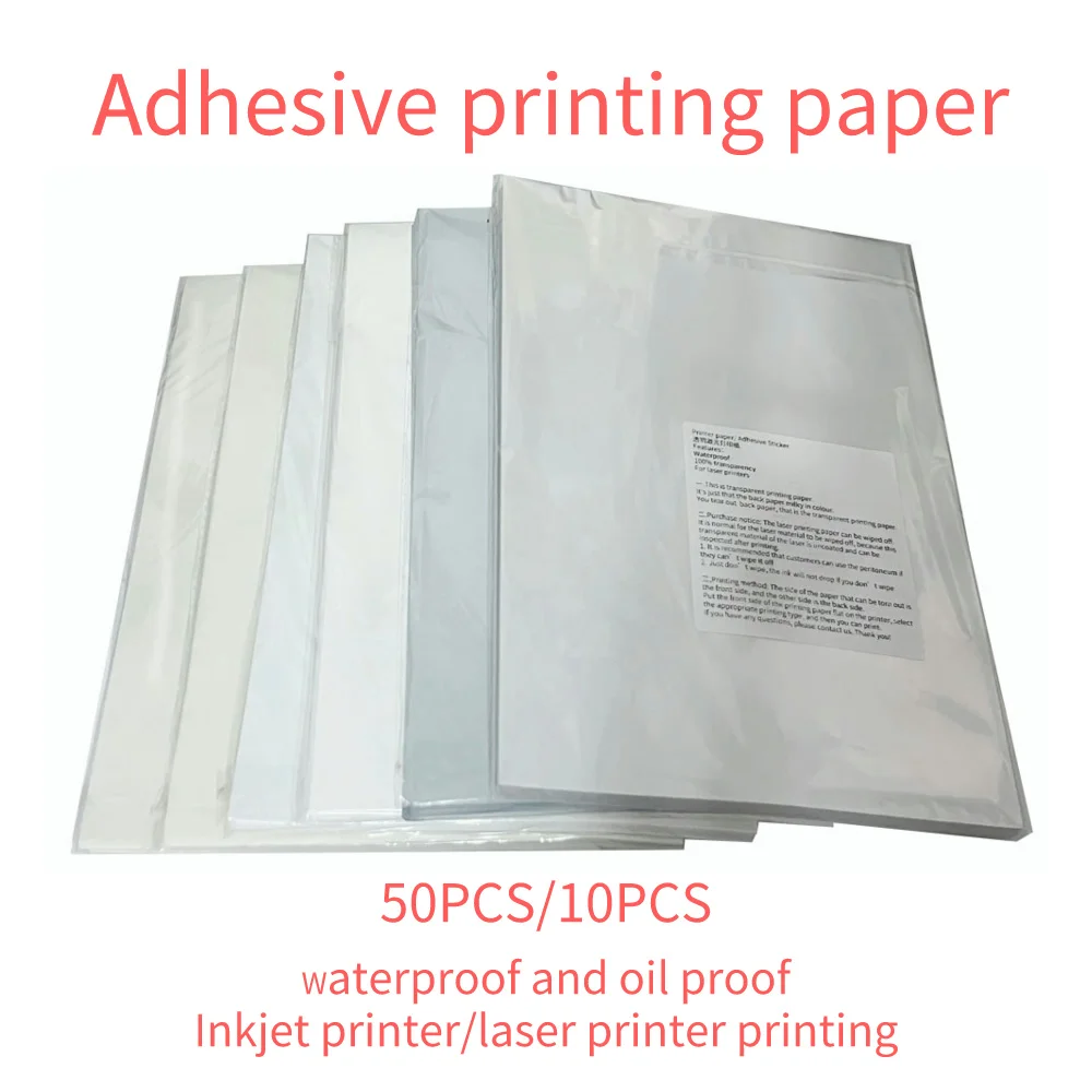 10pcs-50pcs-Waterproof-A4-Laser-Inkjet-Printer-Copier-Craft-Paper-White ...