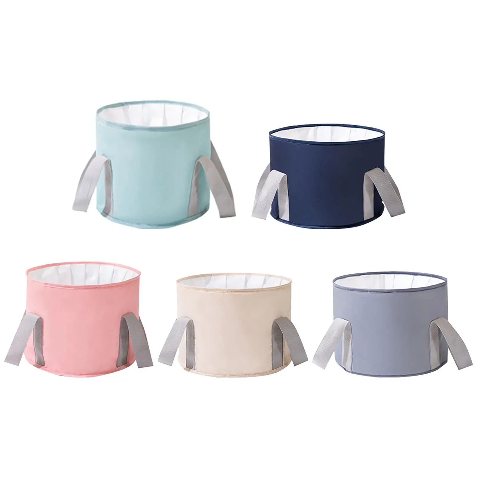 Foldable Foot Tub Water Storage Container with Handle Laundry Tub for ...