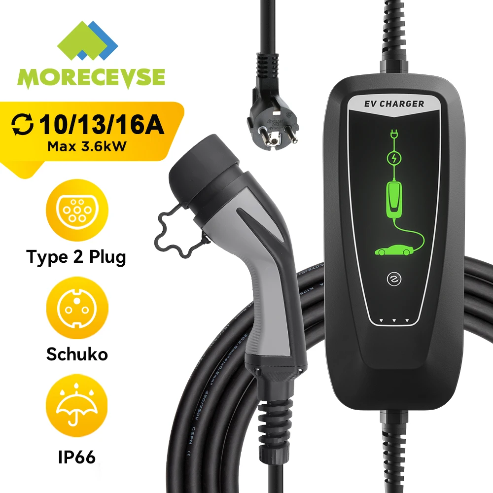 Morec-Portable-EVSE-Cars-Home-Charger-Type-2-EV-Charging-Station ...