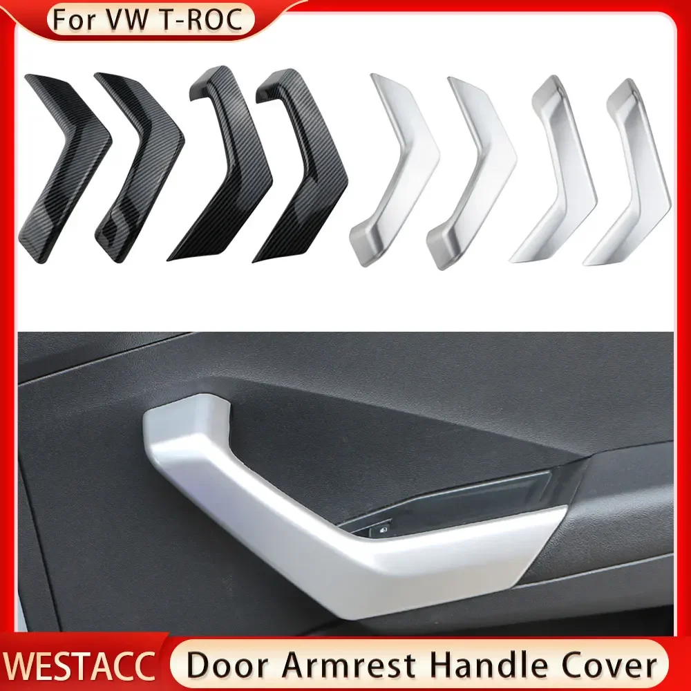4Pcs-ABS-Car-Inner-Door-Armrest-Handle-Cover-Trim-Sticker-for ...