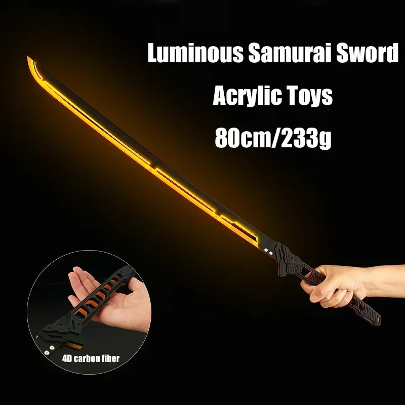80cm-1-1-Light-Emitting-Toys-Lightsaber-Large-Model-Real-Japanese-Sword ...