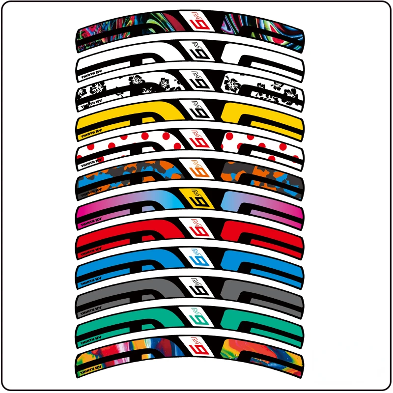 M9-Mountain-Wheel-Group-Sticker-Waterproof-Sunscreen-Sticker-Modified ...