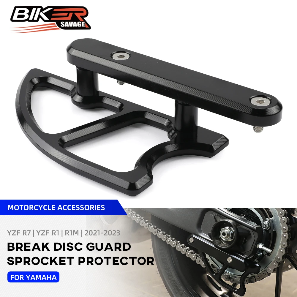Rear-Brake-Disc-Guard-Protector-Driven-Sprocket-for-Yamaha-YZF-R7-R1 ...
