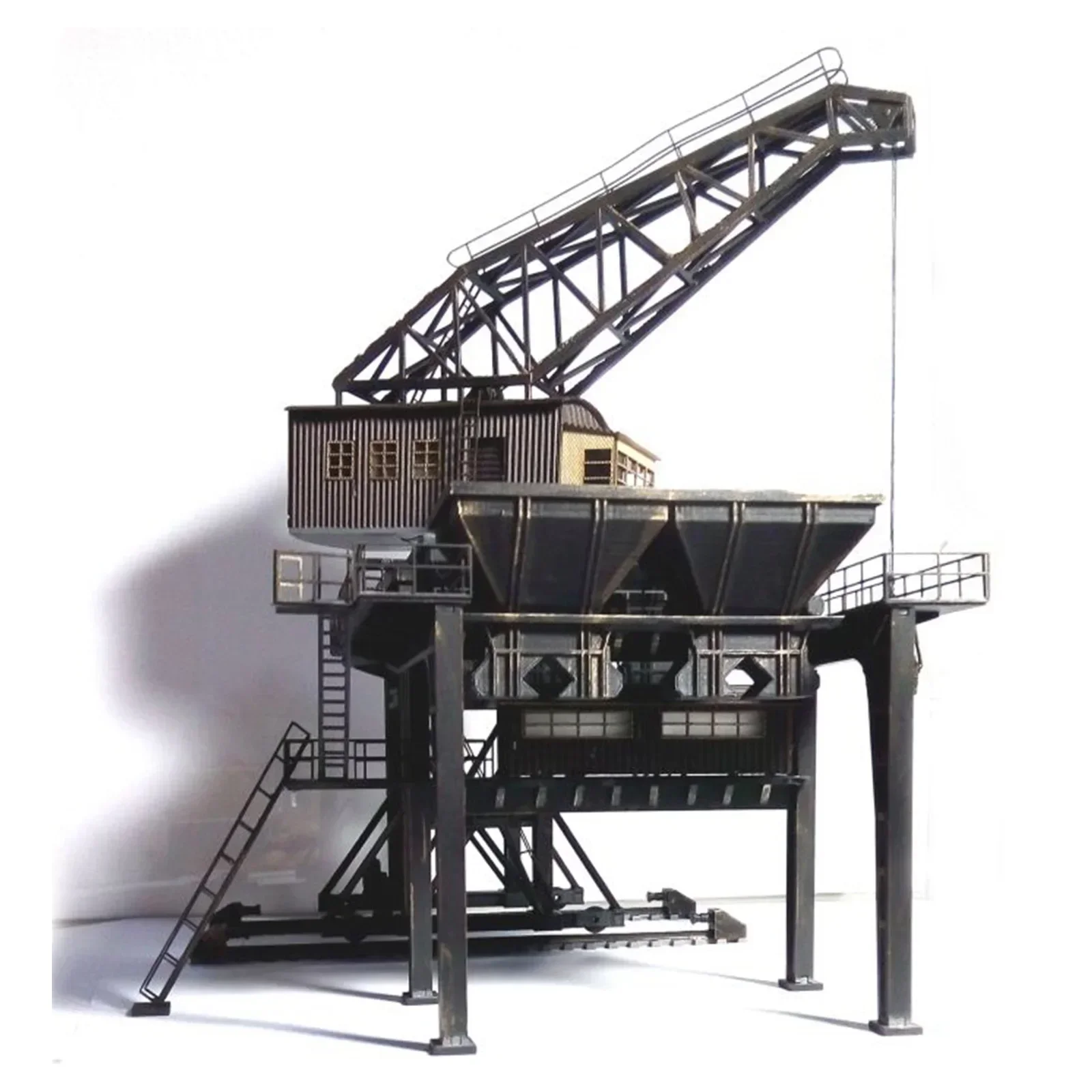 1-87-HO-Scale-Large-Stoker-Funnel-Sand-Table-Train-Architectural-Scene ...