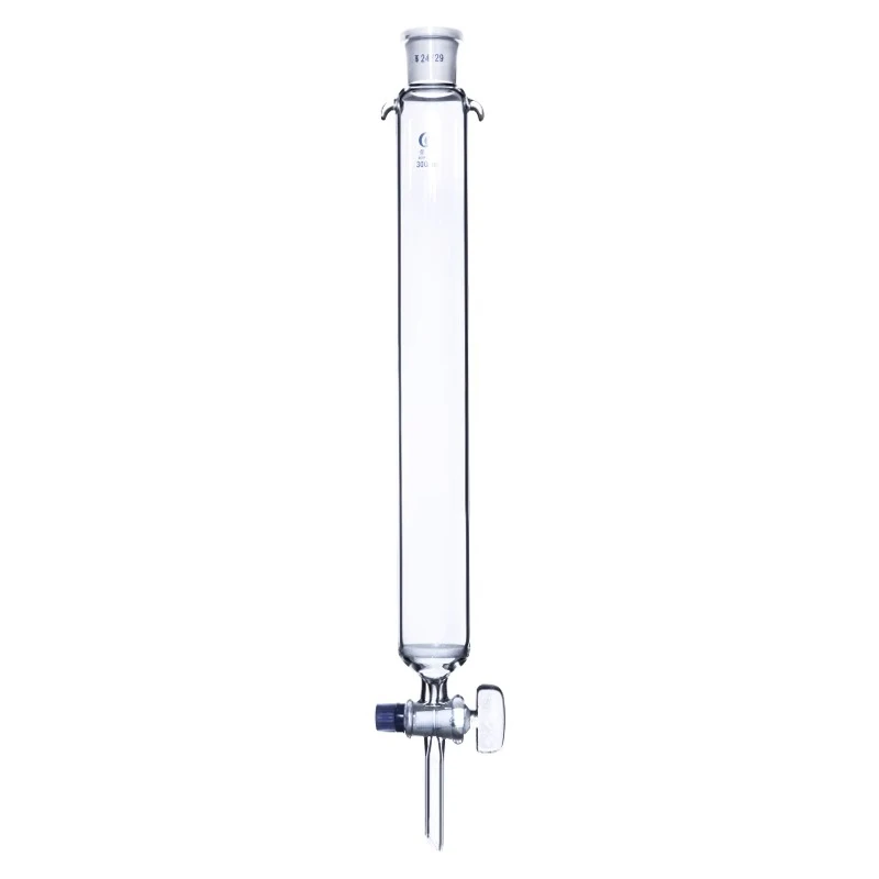 Lab-Diameter-24-Glass-Sand-Core-Chromatography-Column-with-Glass-Piston ...
