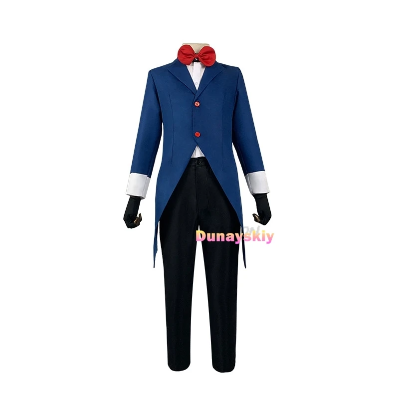 Hazbin Cosplay Hotel Helluva Boss Moxxie Cosplay Costume Adult Tuxedo ...