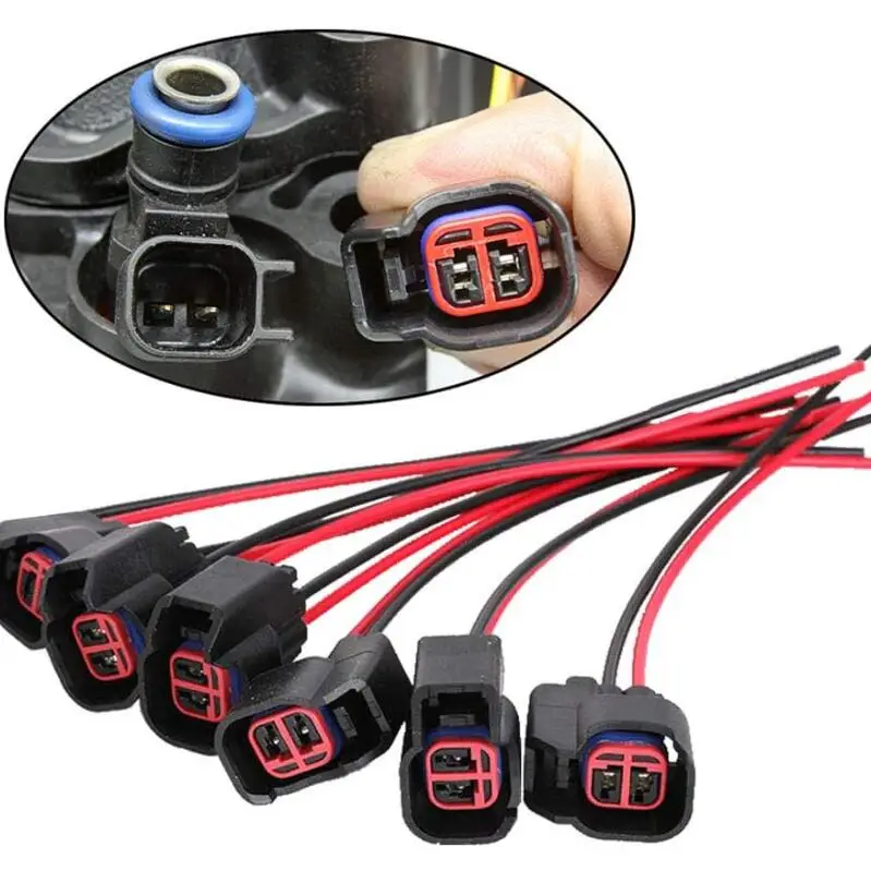 1-2-5-8-10-20-50-100pcs-Waterproof-EV6-EV14-Fuel-Injector-Plugs ...