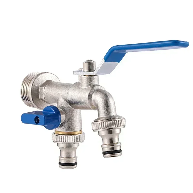 1-2-3-4-Double-Head-Water-Faucet-Water-Splitter-Connector-Coupling ...