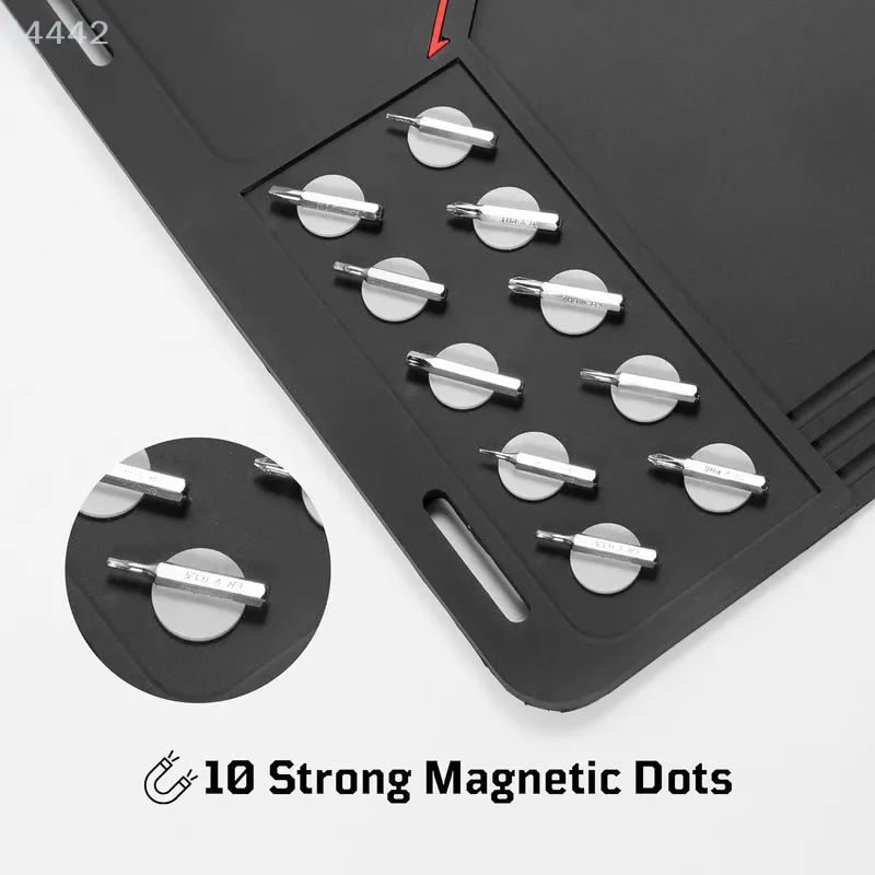 1 PCS Non-Slip With Organizer Parts Tray Protective Workbench Mat Gun ...