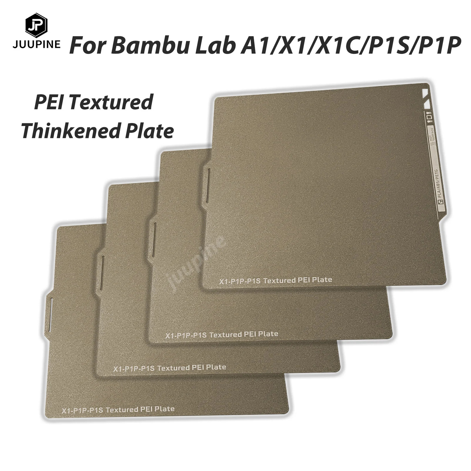 Bambu Build Plate Bambu X1c QR Code Textured PEI Bed For Bambu Lab ...