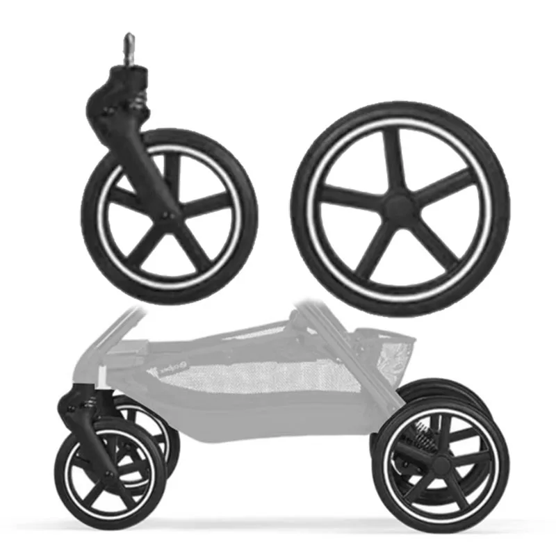 Pram-Wheel-For-Cybex-Eezy-S-Twist-2-Buggy-Baby-Trolley-Front-Or-Rear ...