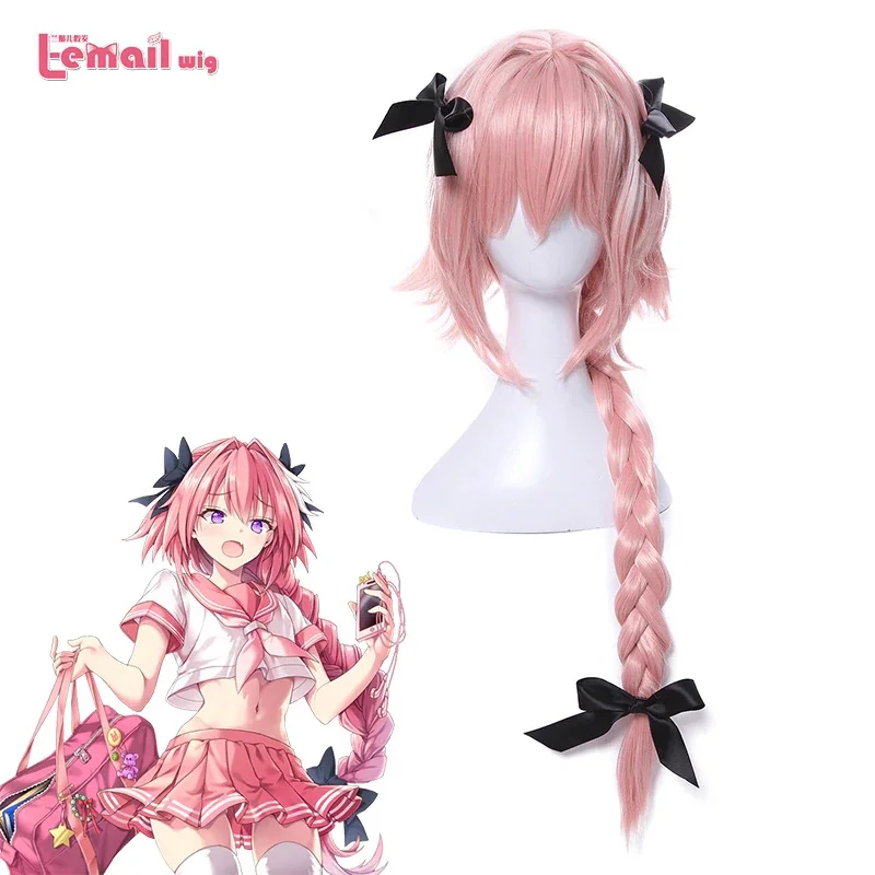 L-email Wig Synthetic Hair Game Fate Apocryph Astolfo Cosplay Wigs ...