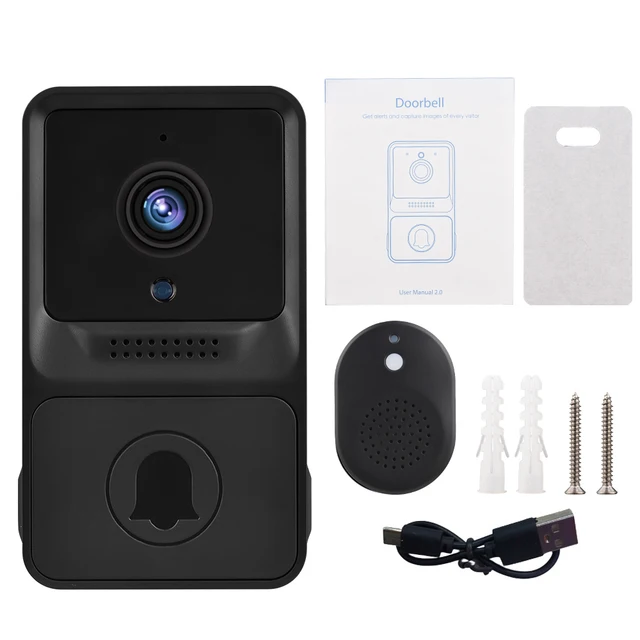 High Resolution Visual Smart Security Doorbell Camera Wireless Video ...