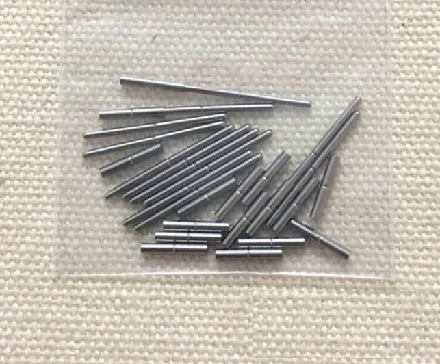 1.0mm Stainless Steel Notched Pins and 1.3mm Capsa Tubes for Watch ...