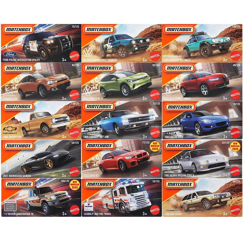 Original Matchbox Car 1/64 Diecast BoxedMazda Rx-8 Bmw M2 Ford Bronco ...