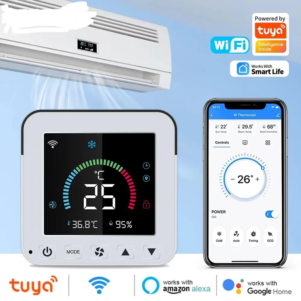 Tuya-WiFi-Air-Conditioner-Thermostat-IR-Temperature-Humidity-Infrared ...
