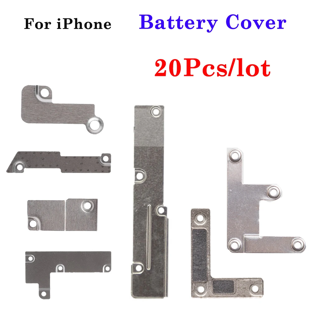 20Pcs-Battery-Lock-Fastening-Spacer-Metal-Plate-Cover-Bracket-Holder ...